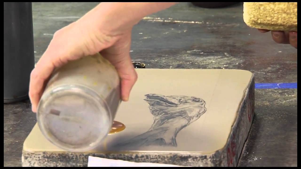 Pressure + Ink: Lithography Process | ArtBabble